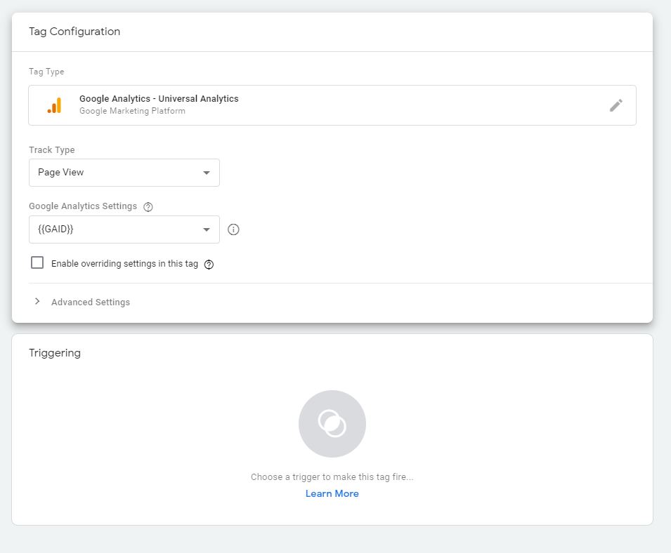 Implement Google Analytics Tag with Google Tag Manager - Optizent