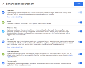 What is Enhanced Measurement in Google Analytics 4 - Optizent