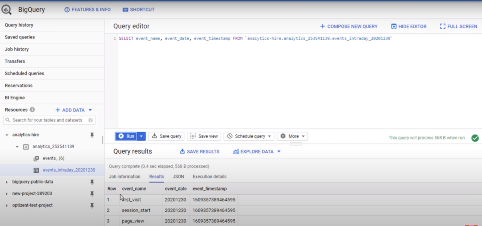 How to Use the "SELECT" Statement in BigQuery SQL - Optizent