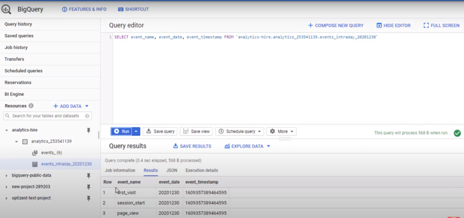 How to Use the "SELECT" Statement in BigQuery SQL - Optizent