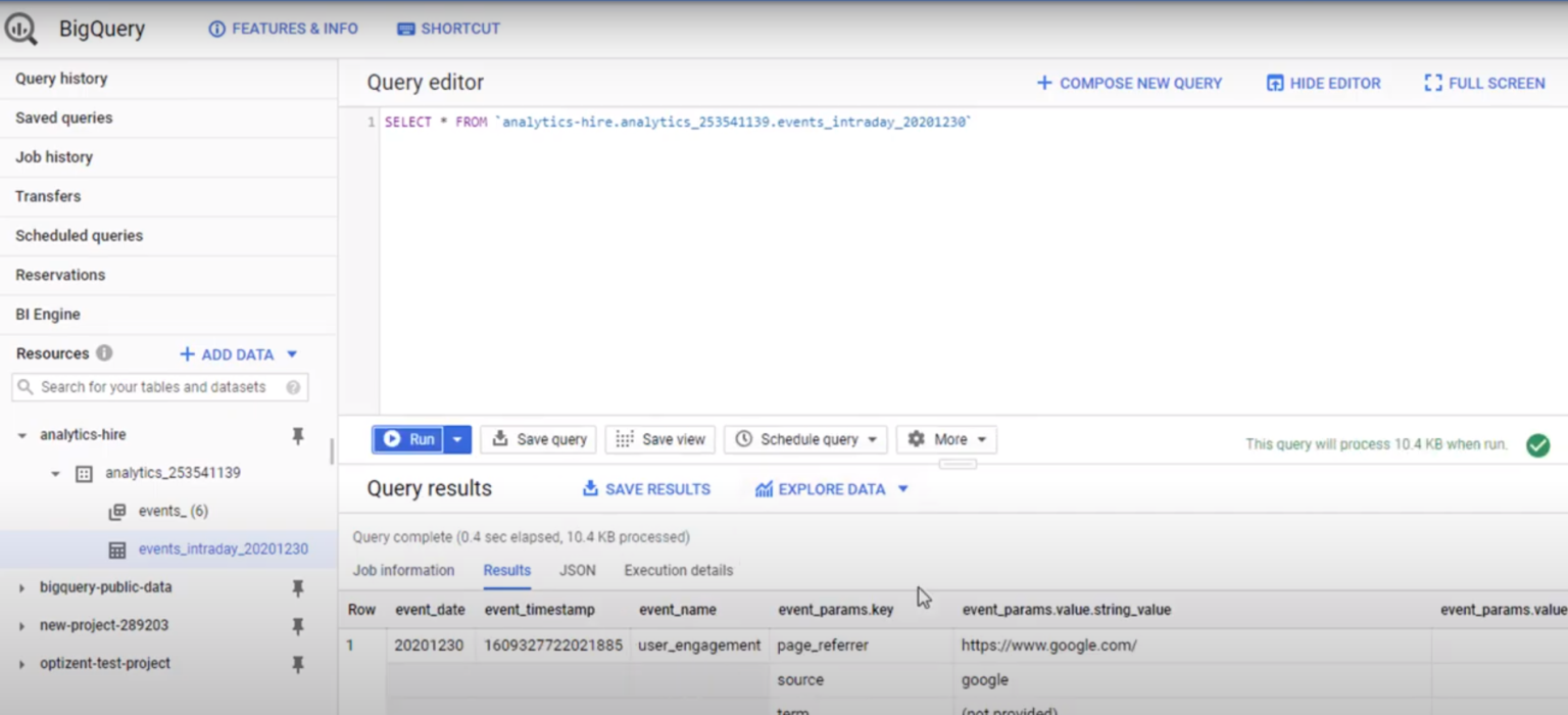 How to Use the "SELECT" Statement in BigQuery SQL - Optizent
