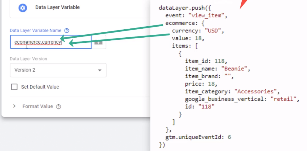 Google Analytics 4 eCommerce View Item Event Tracking - Optizent