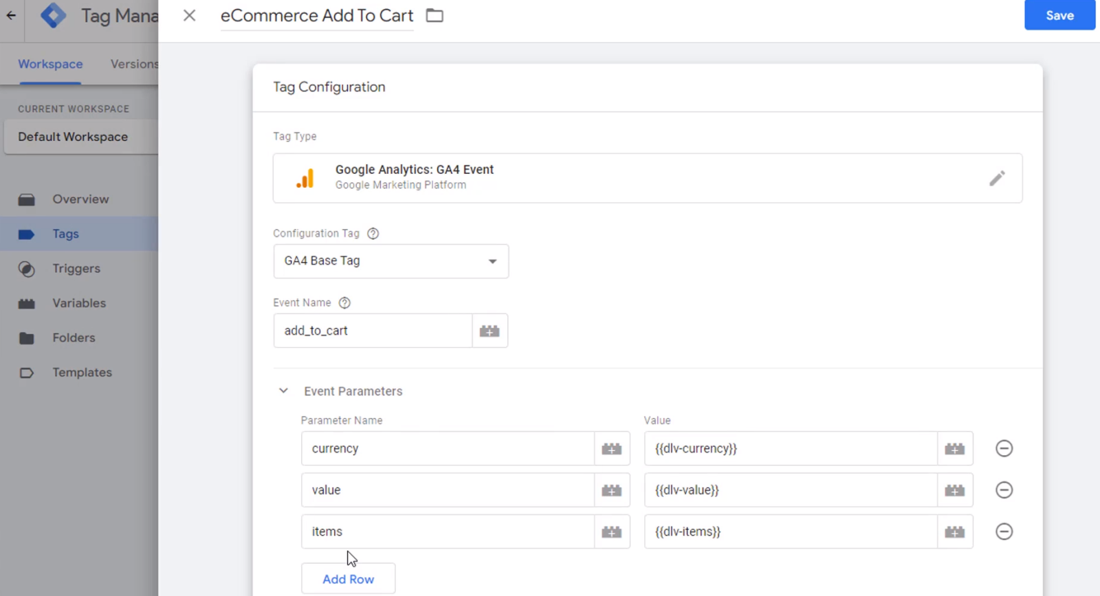 How to Track an Add to Cart Event in Google Analytics 4 - Optizent