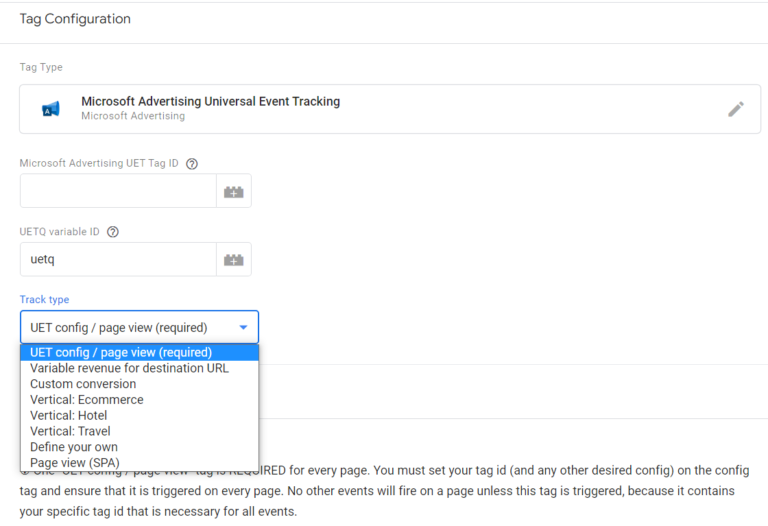 How to Create Microsoft Advertising Universal Event Tracking Tags AKA ...