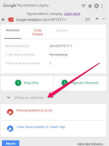 What Is the Tag Assistant (Legacy) And How To Use It? - Optizent