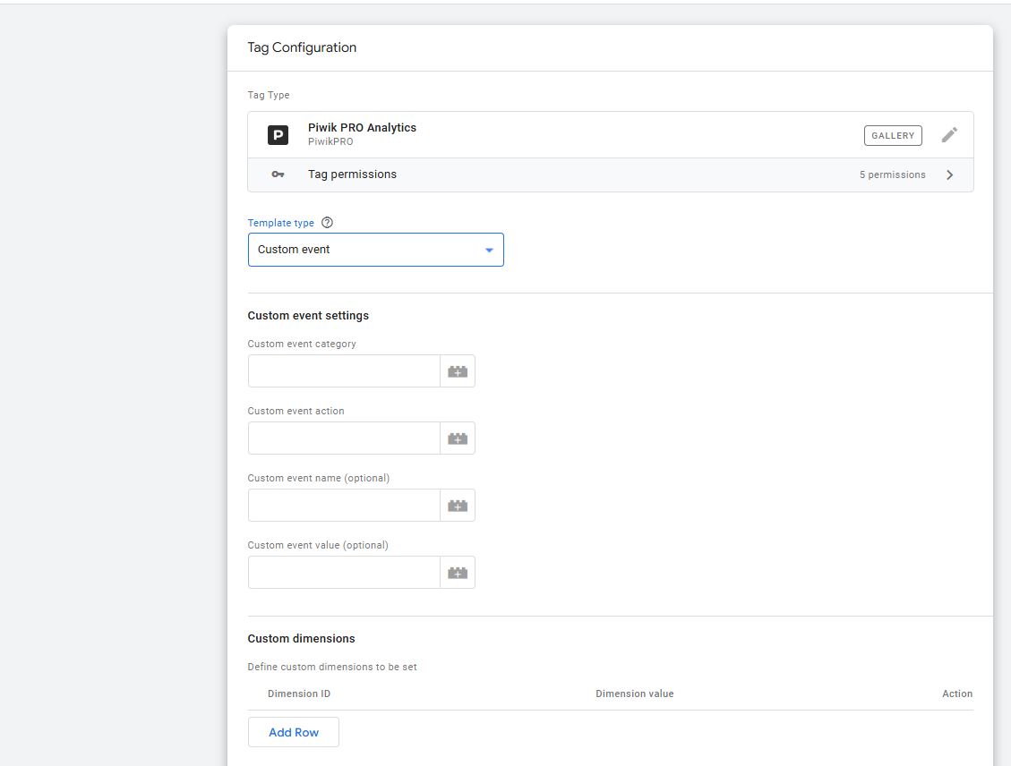 Implementing Piwik PRO using Google Tag Manager - Optizent