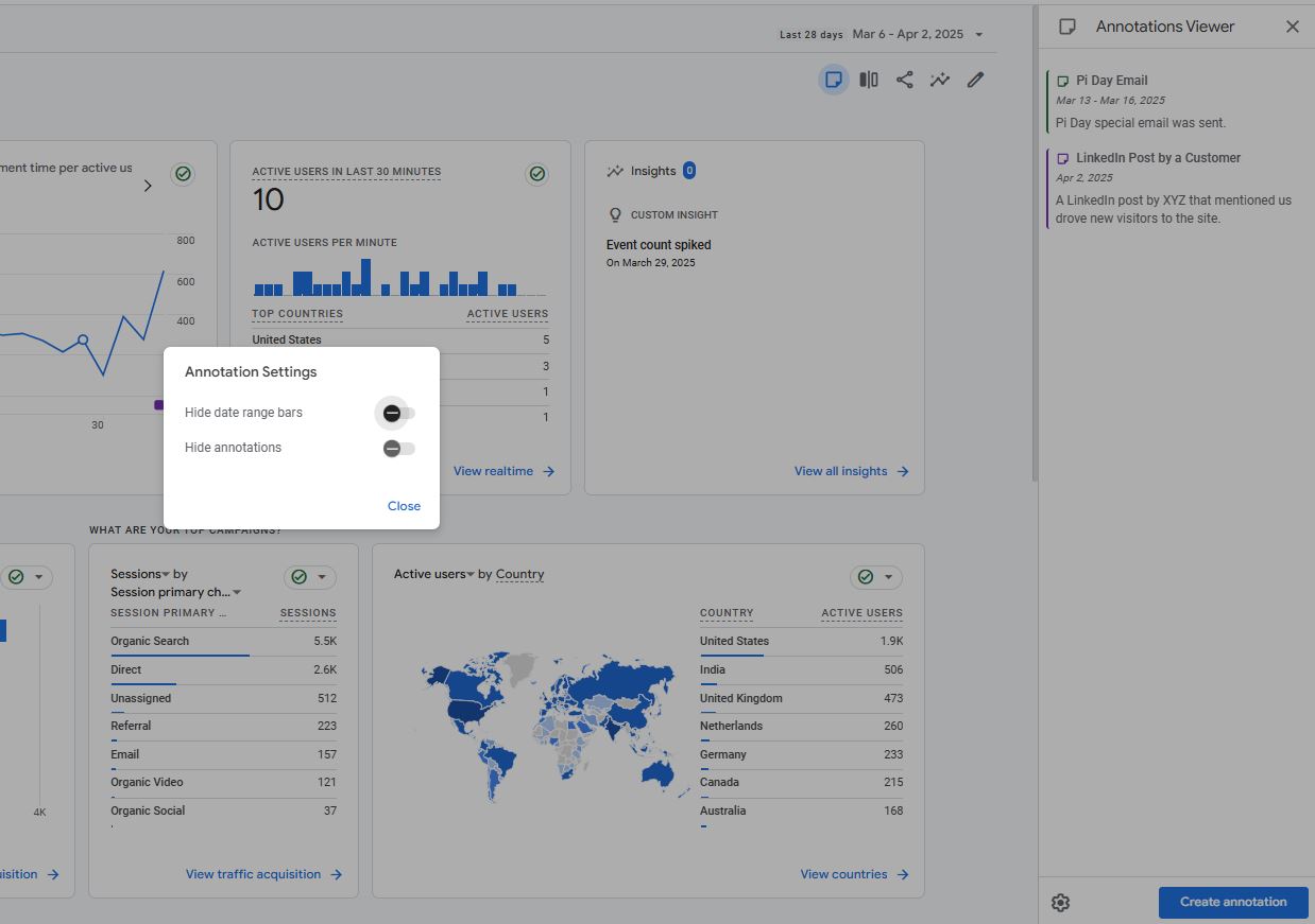 GA4 Annotations Demystified - Optizent