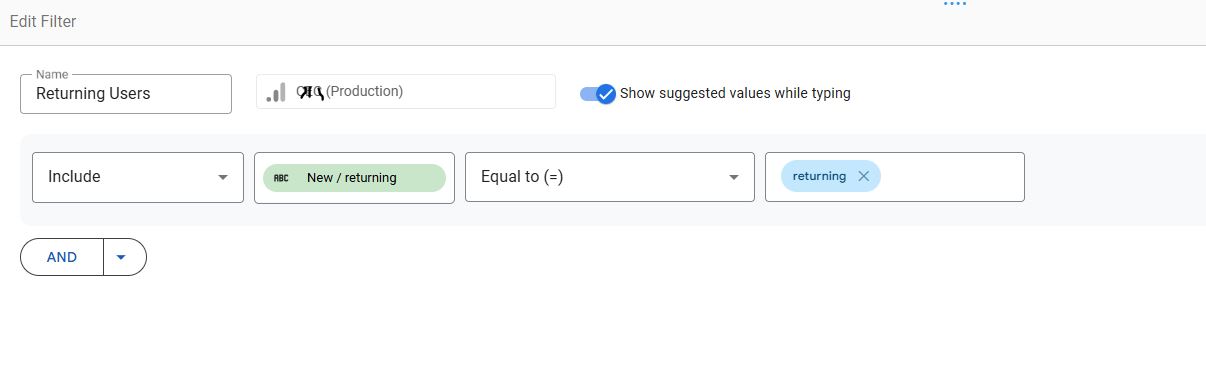 How to Show New v/s Returning Users in GA4 Looker Studio Report - Optizent