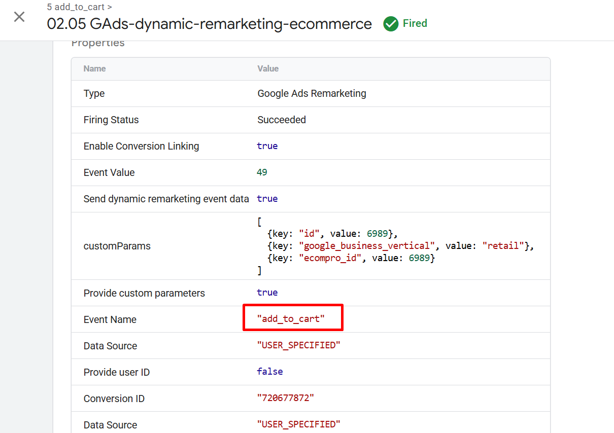 How to setup Google Ads Dynamic Remarketing Events and Parameters: A ...